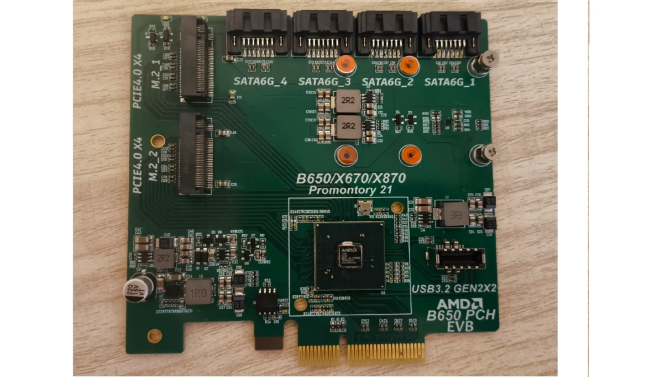 网友“破解”AMD PROM21 芯片组芯片，可作为 PCIe Switch 在英特尔主板使用_数智频道_中华网