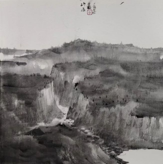 刘永杰应邀参展“深入生活·扎根人民——黄土画派2025年度写生汇报展”_山东站_中华网